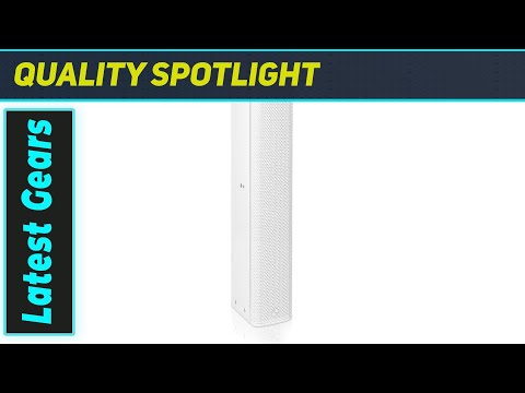 ReviewSound Town CARPO-P12W: Amazing White Column PA Speaker Power!