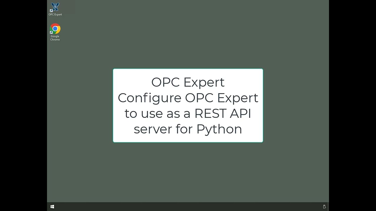 OPC Expert as REST API server for Python