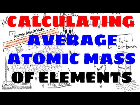 How To Calculate an Element's Average Atomic Mass