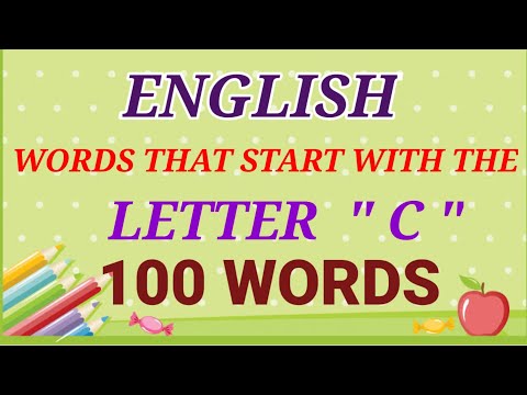 Words That Start with Letter C