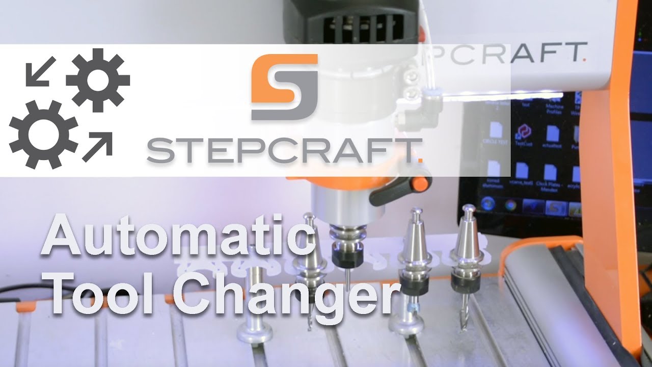 The Ultimate CNC Add-On - Automatic Tool Changer for the STEPCRAFT MM-1000 Spindle
