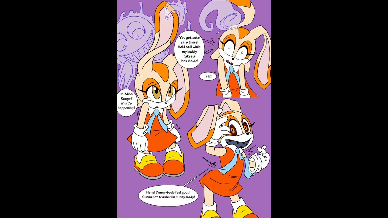 amy and cream and rouge are possessed by Ghost !?!