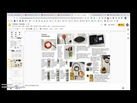 Product analysis and Product Disassembly