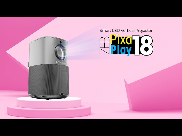 Projectors - Zebronics PIXAPLAY 20 LED Projector Wholesaler from Vadodara