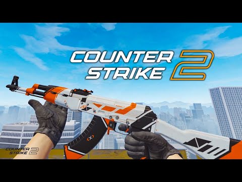 AK-47 Asiimov CS2 Skin | 4K60FPS Showcase & Review
