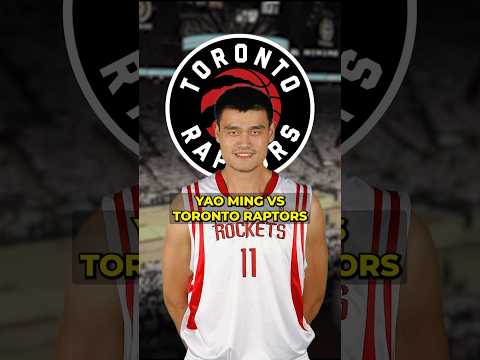 Yao Ming VS Toronto Raptors Career Stats #nba