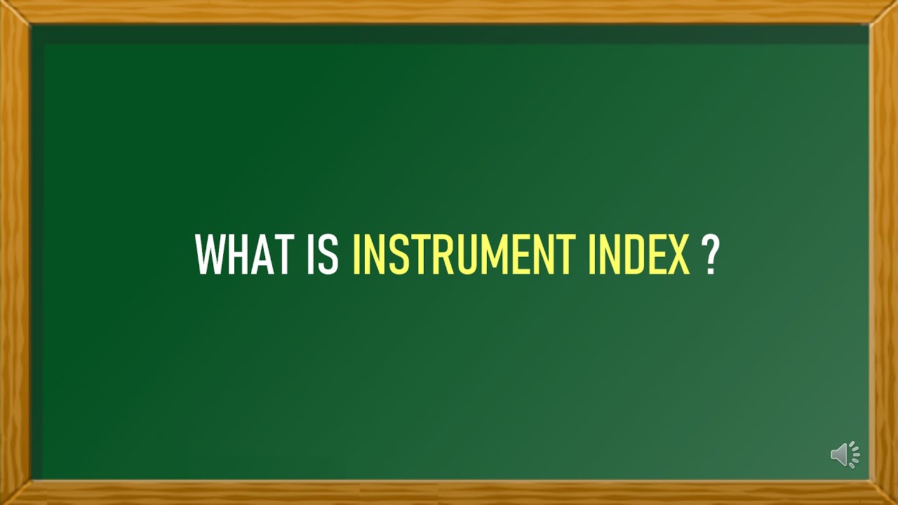 What is Instrument Index