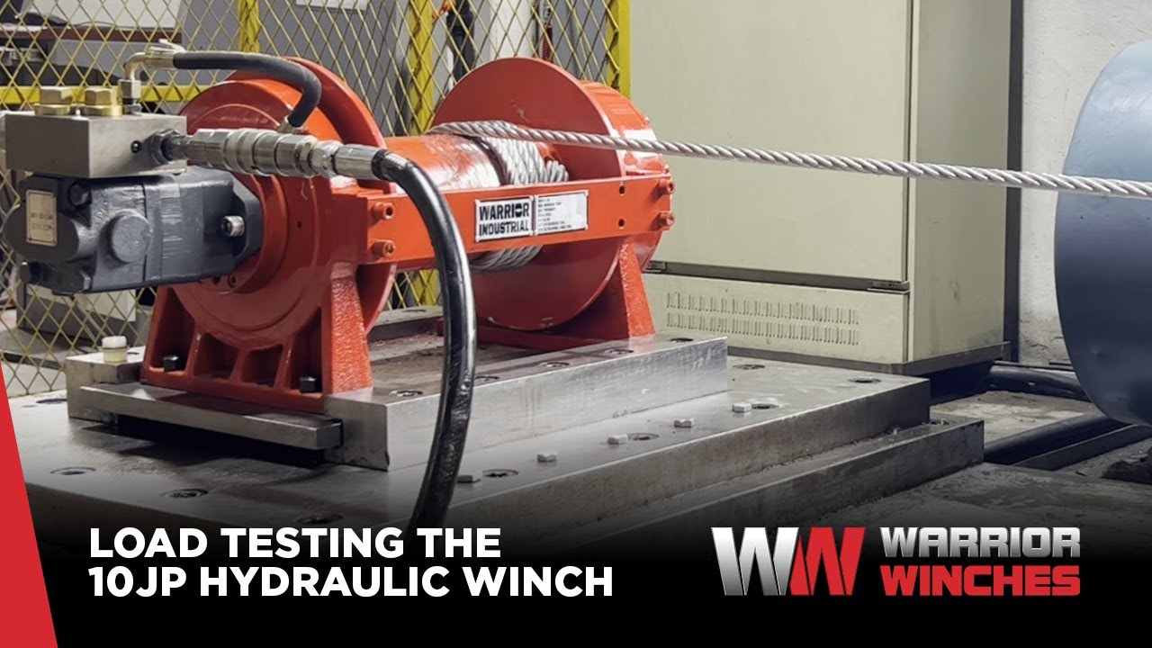 Warrior Winches 10JP Load Test