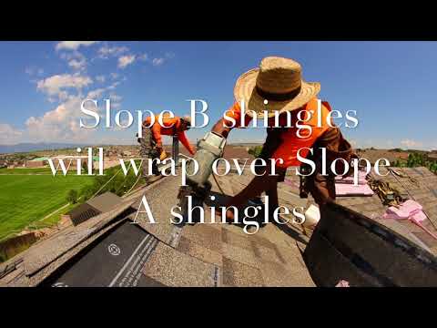 How to install ridge cap shingles