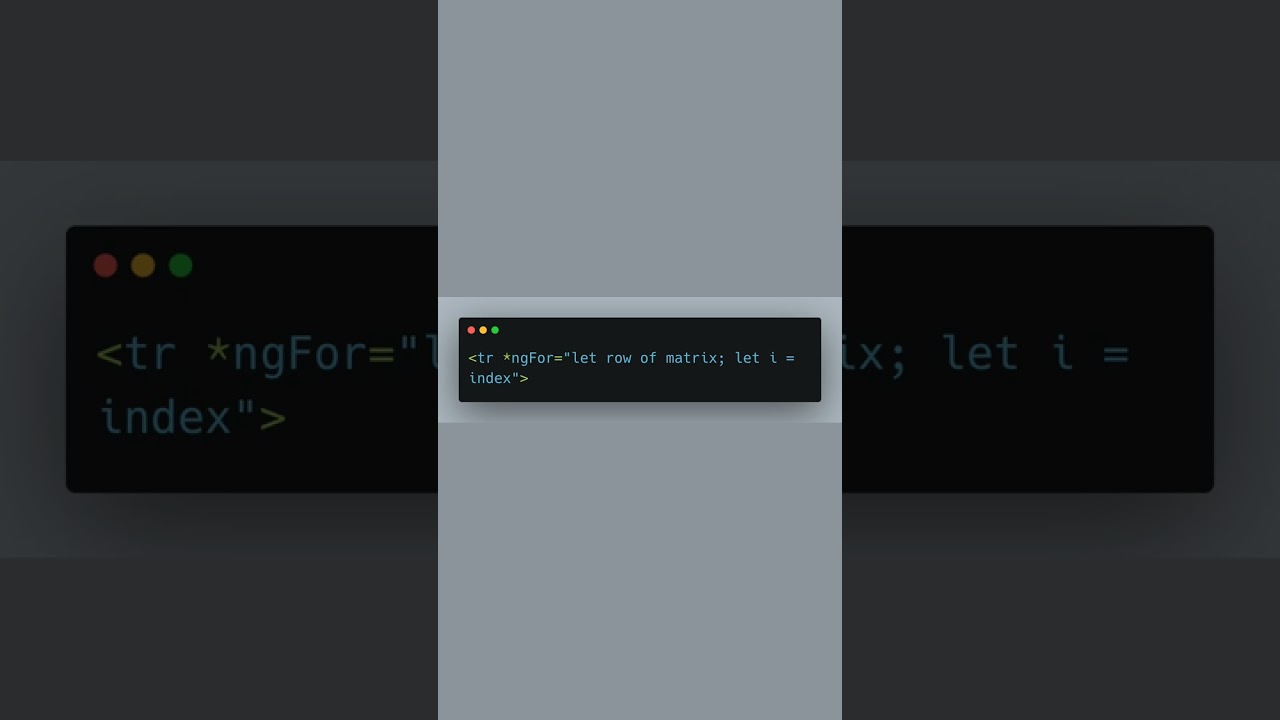 Master Angular Nested ngFor Directives #Angular