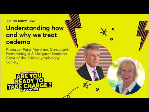 Understanding how and why we treat oedema