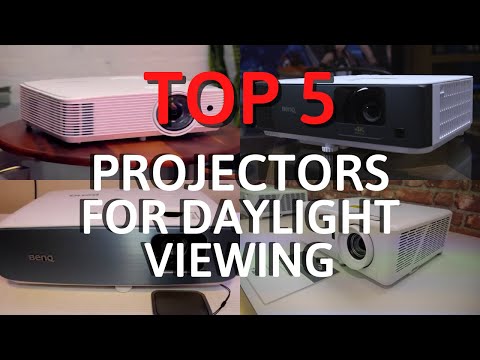 THE BEST PROJECTORS FOR DAYLIGHT VIEWING ΙΝ 2025!