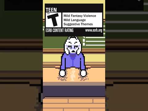 You think Toriel is Rated E for Everyone? #lesliejones #deltarune #fananimation