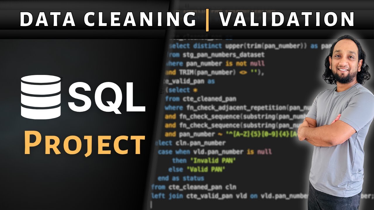 PAN Card Validation in SQL | Real World Data Cleaning & Validation Project