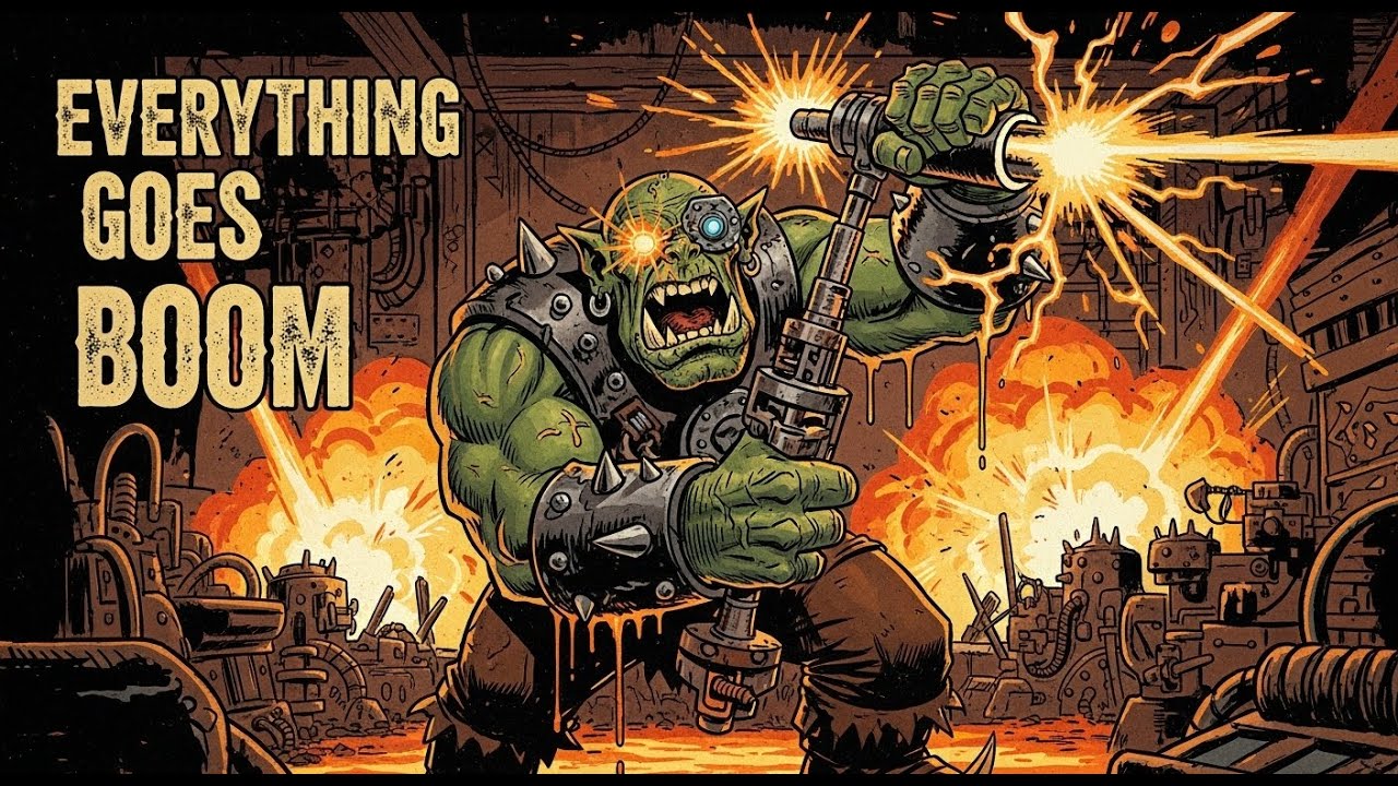 What's It Like To Be an Ork Mekboy in WH40k's Endless WAAAGH