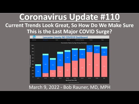 2022 March 9 Community Coronavirus Update #110 Recording