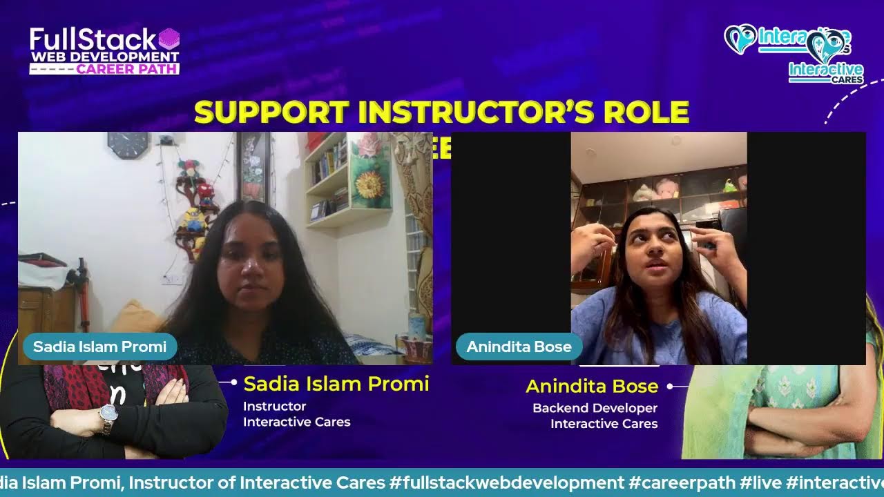 Live on Full Stack Web Development Career Path