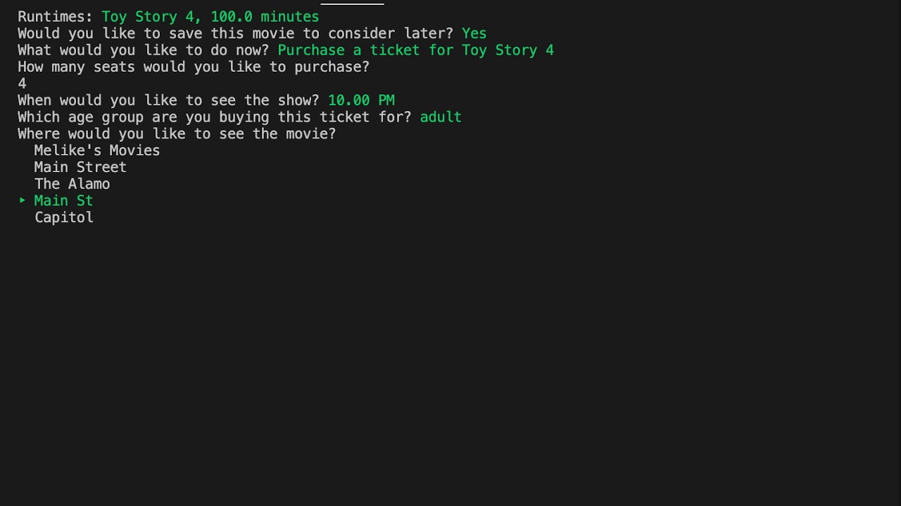 Ruby CLI App - Movie Mania