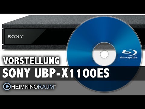 4K UltraHD Blu-ray Player: Introducing the SONY UBP-X1100ES