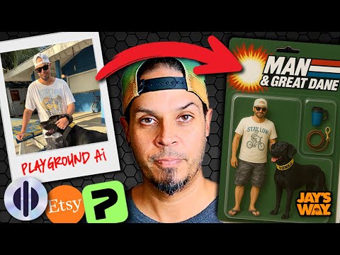 Trending Etsy Action Figure Design Tutorial and Prompt Tips with Playground AI