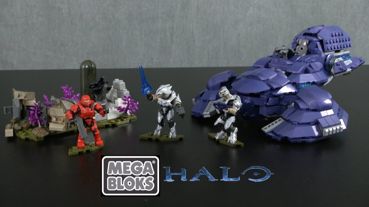 HALO Covenant Wraith Ambush from MEGA Bloks