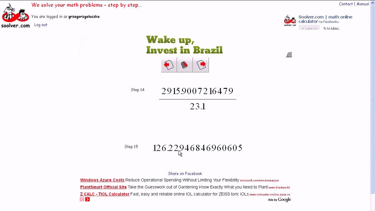 Math solver - calculator online