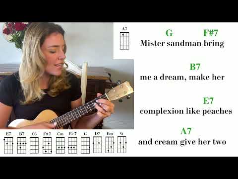 Mister Sandman - Ukulele Tutorial