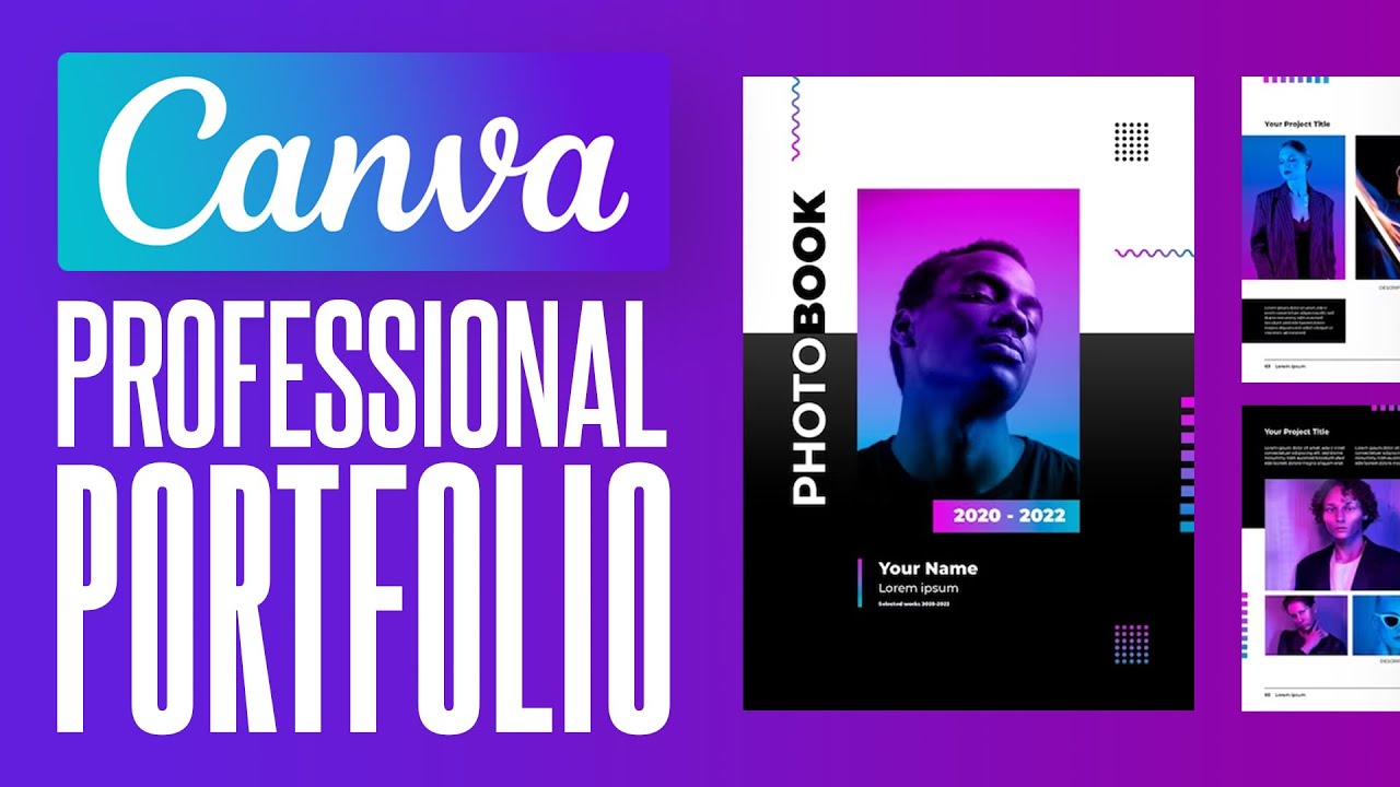 How To Make A Personal Portfolio Using Canva (2026) Tutorial for Beginners