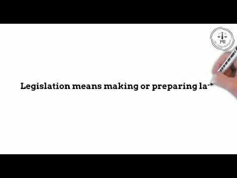 Difference between the terms Legislation I Legislature I Legislators I Adv. Melisa Rodrigues