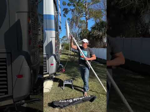 📶 Here’s how we set up Starlink for our RV #rvlife #remotework #nomadlife #fulltimerv #rv #starlink