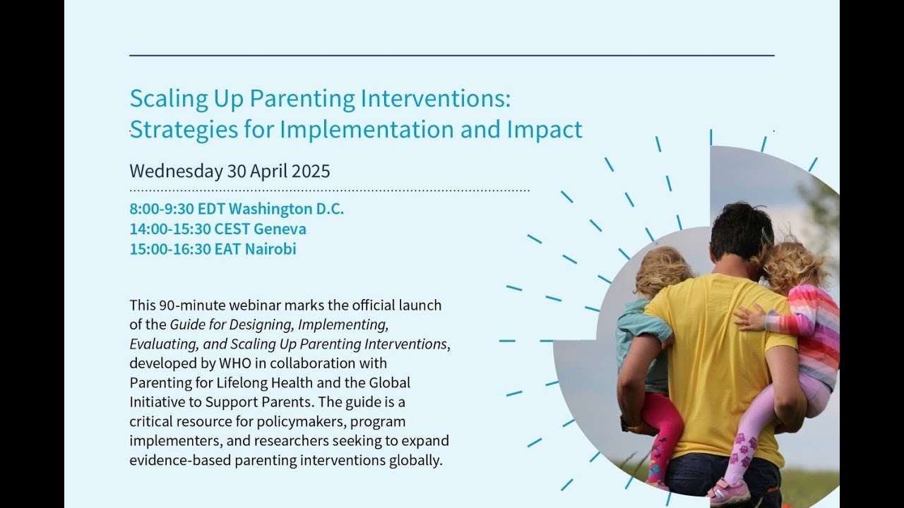 Scaling Up Parenting Interventions: Strategies for Implementation and Impact - ECDAN