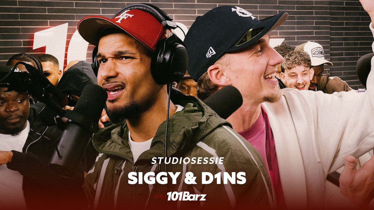 Siggy & D1ns | Studiosessie 495 | 101Barz