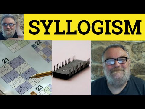 🔵 Syllogism Meaning - Syllogism Examples - Syllogism Definition - Philosophy - Syllogism