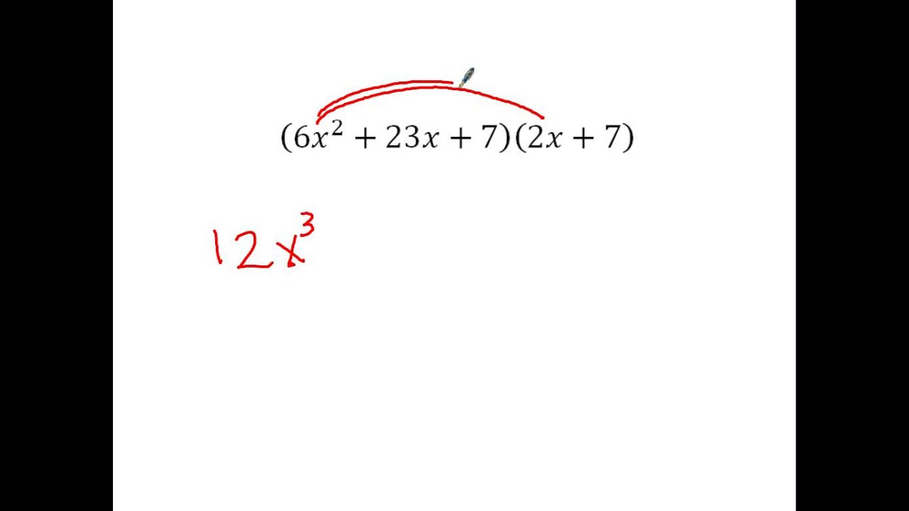 Polynomial Multiplication   Distribute