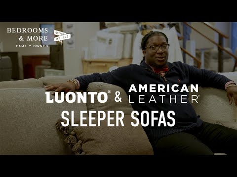Sleeper Sofas from American Leather & Luonto Furniture | Bedrooms & More