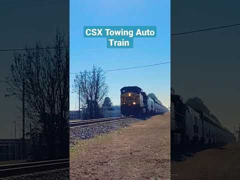 CSX Rescues Amtrak Auto Train
