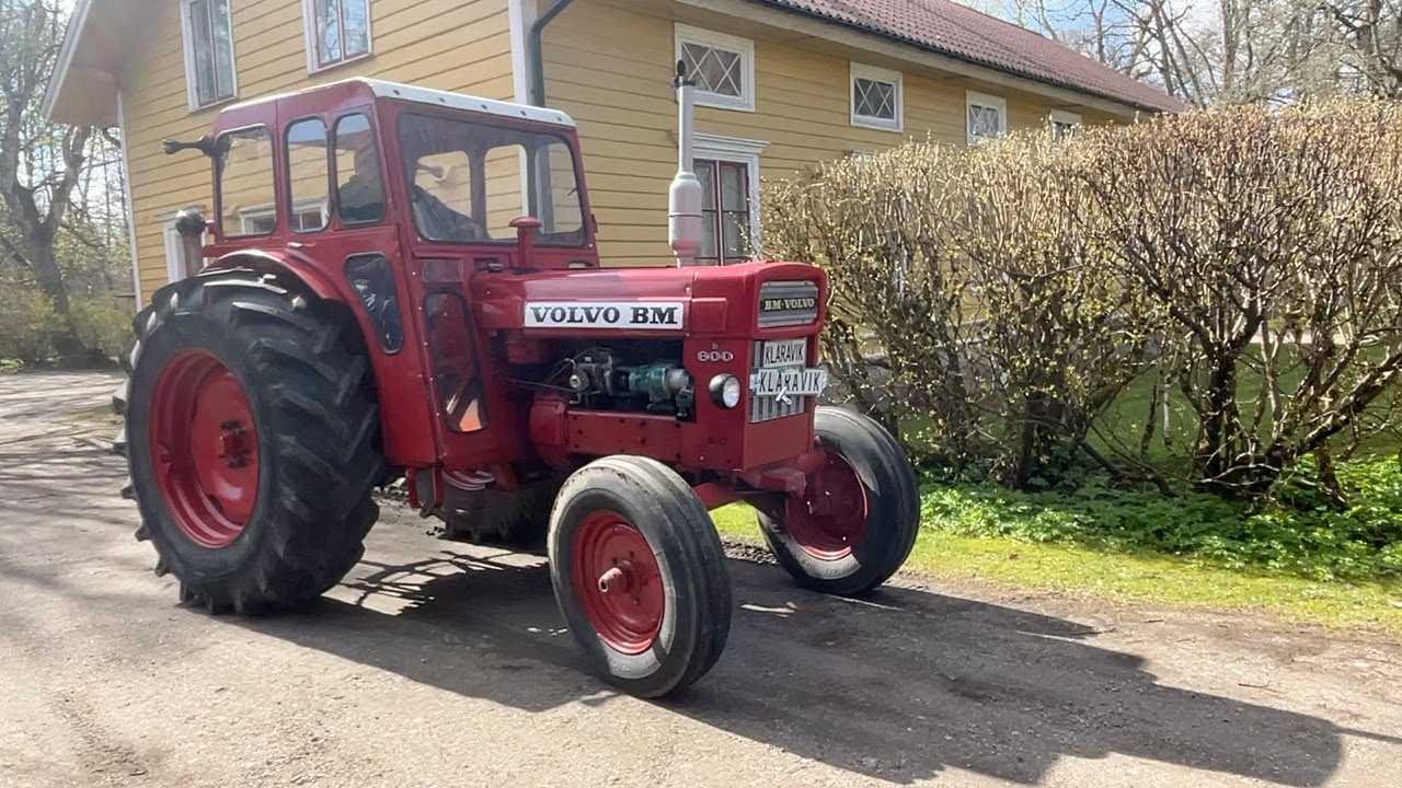 Veterantraktor Volvo BM 600 T, Alingsås, Klaravik auktioner