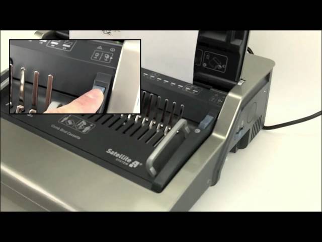 GBC PAPER SHREDDER COMB WIRO THERMAL BINDER - HEAVY DUTY Comb Binder ...