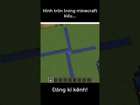 HUY RECORD CHẾ TẠO HÌNH TRÒN TRONG MINECRAFT