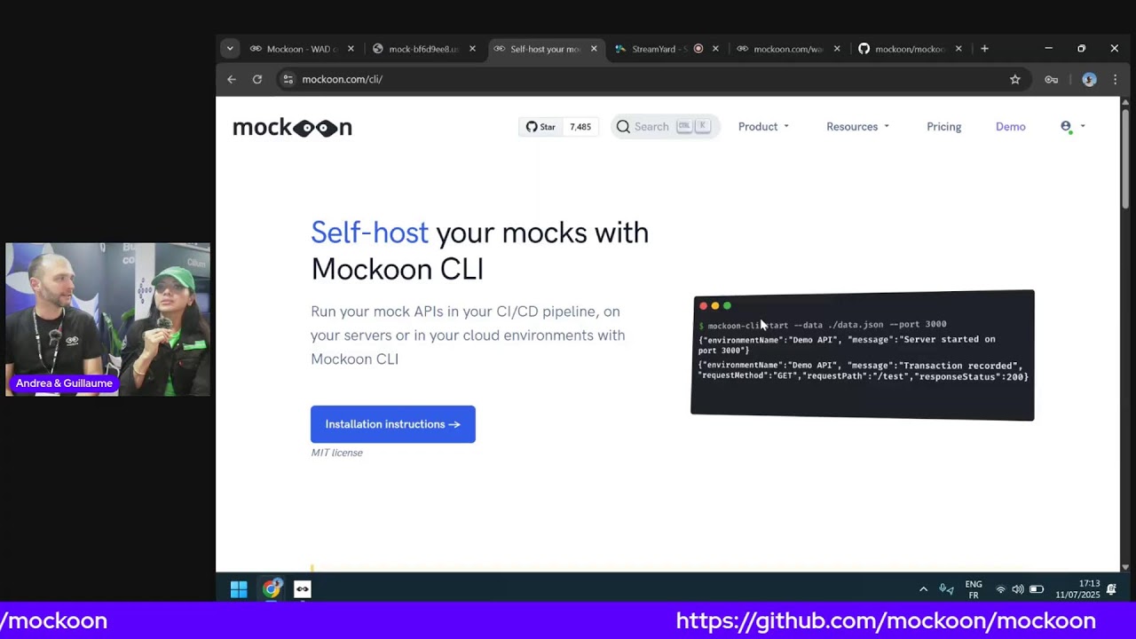 Open Source Zone with with Mockoon