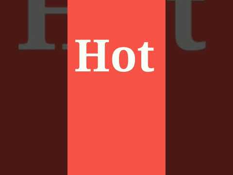 Hot Pronunciation with Hindi meaning