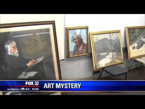 Valuable art collection in Gary vanishing