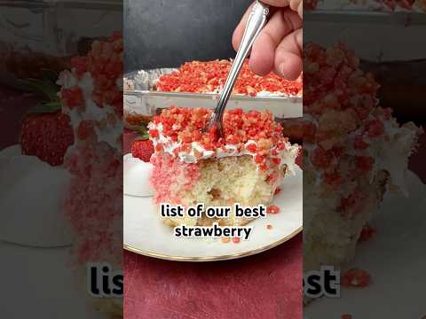 A great big list of our fresh strawberry recipes for strawberry season