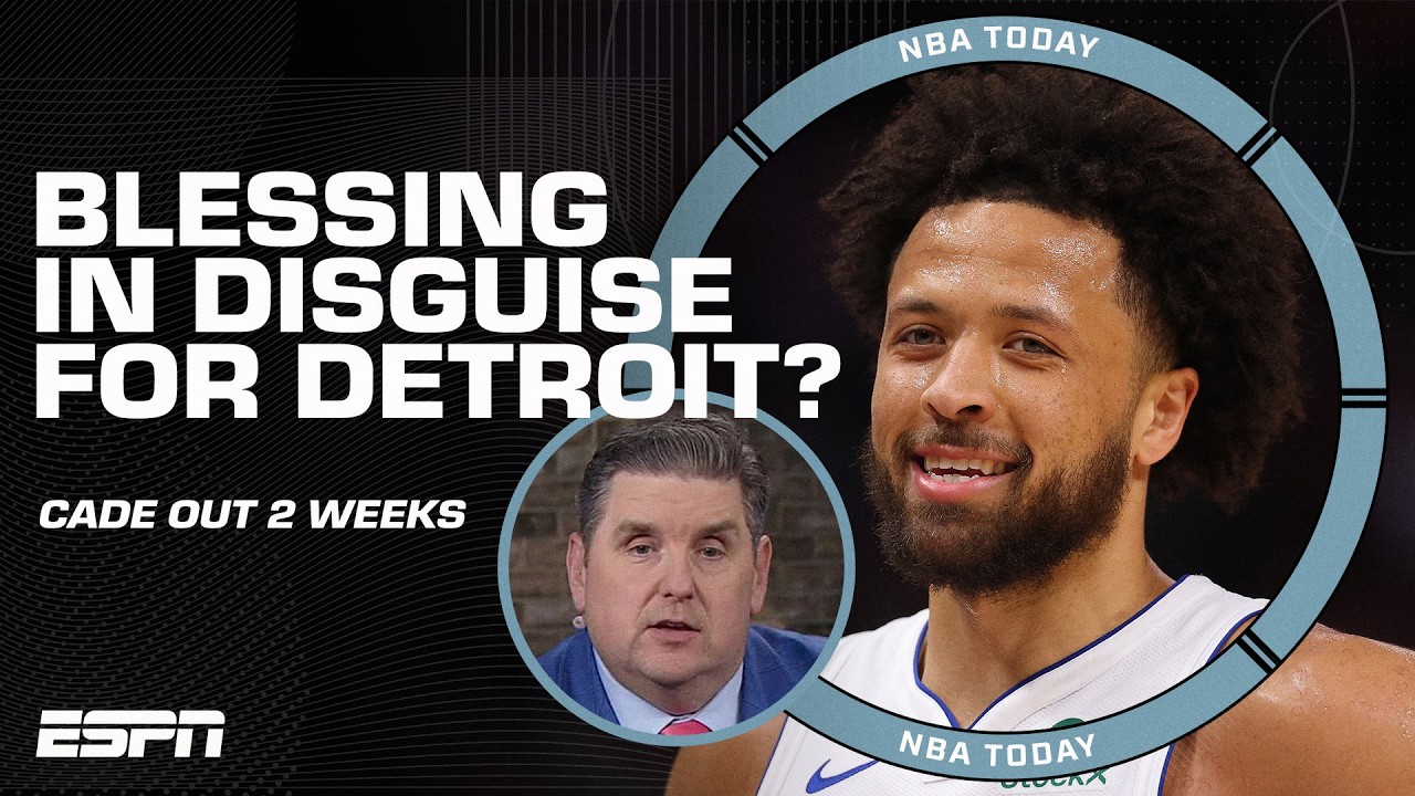 Cade Cunningham out with a collapsed lung 🚨 Windy shares the UPSIDE for the Pistons | NBA Today