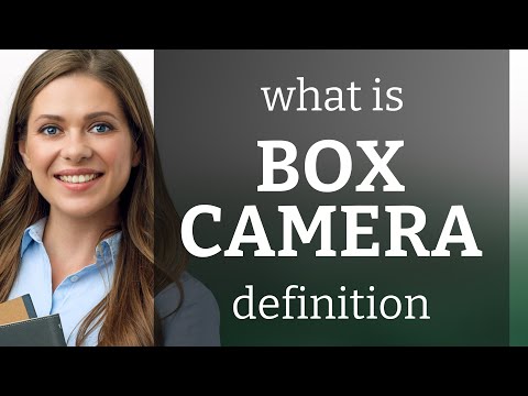 Box camera | what is BOX CAMERA definition