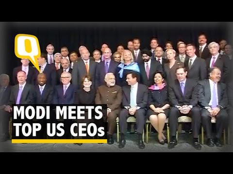 PM Modi Meets Fortune 500 CEOs in NYC, Says Reforms Top Priority