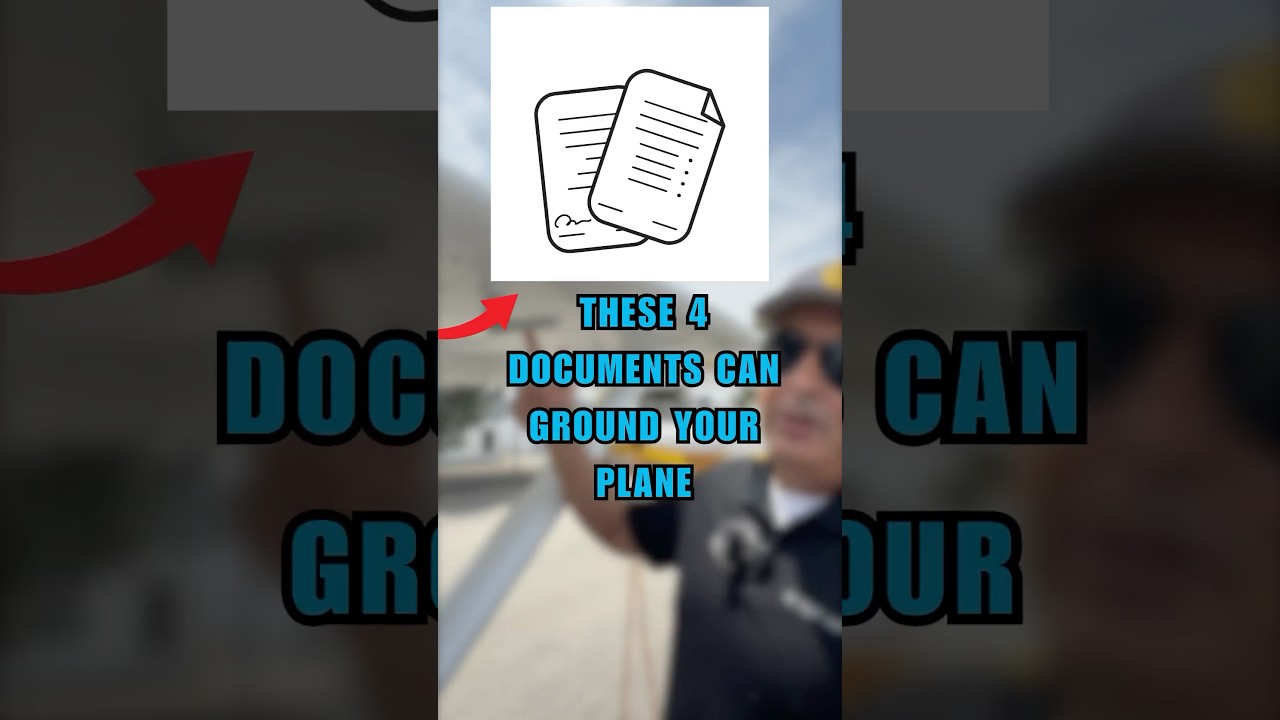 What Documents Are Required Onboarding Every Aircraft #fly #aviation #flight #flighttraining t