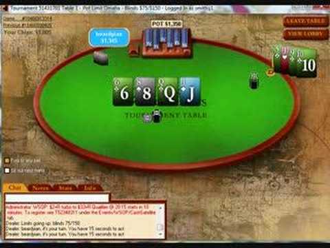 Pot Limit Omaha Championship 2007: The Online Poker League