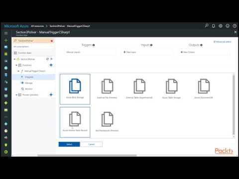 Learn Getting Started with Azure Functions Triggers and Bindings | packtpub com - Mind Luster