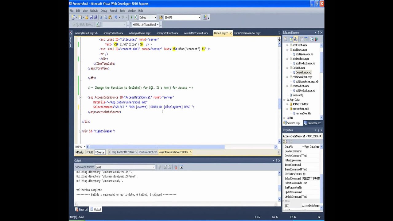 asp b5b fix sql query to get latest date not past current date
